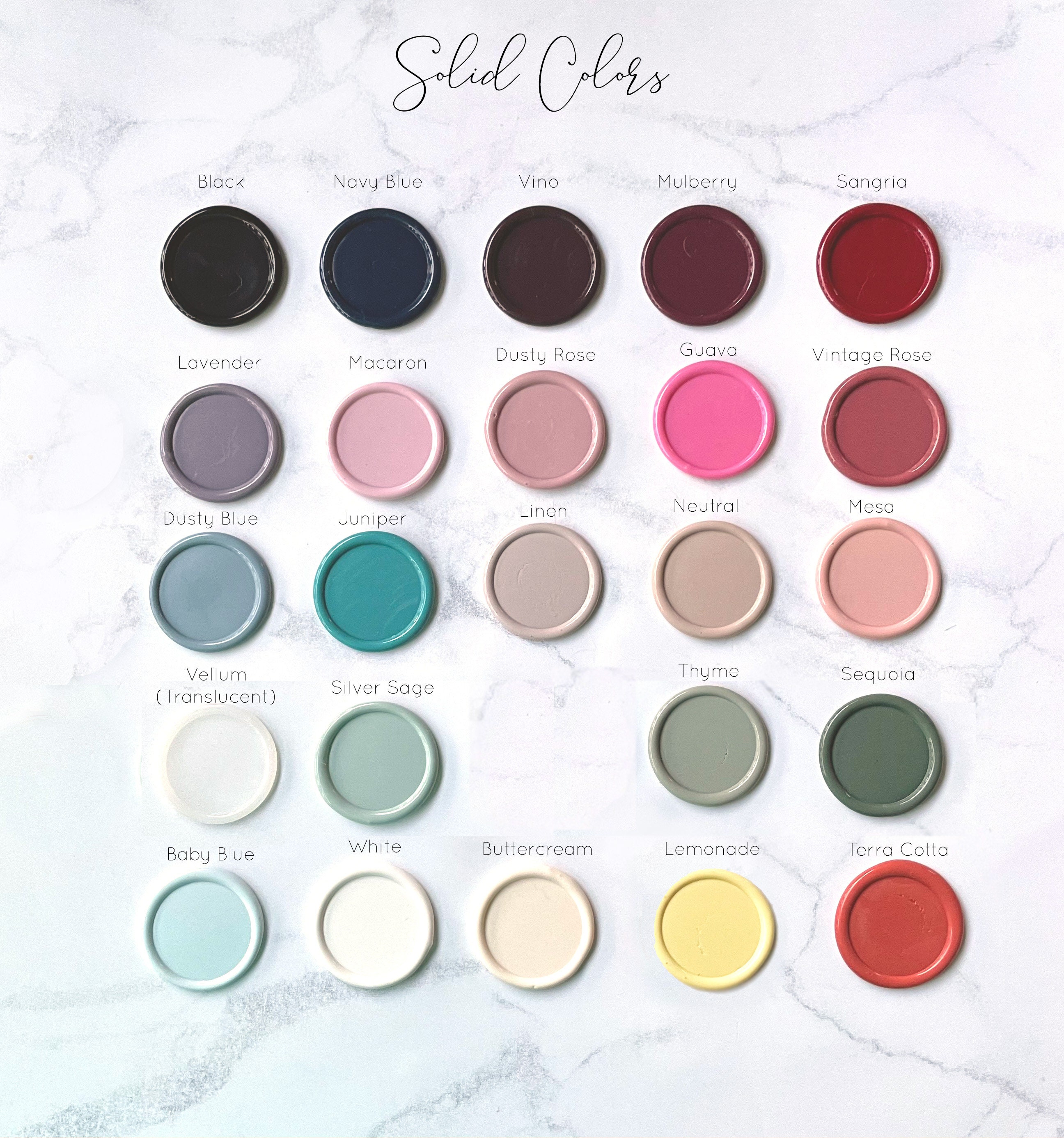 Seashell Wax Seal / Adhesive Wax Seals / Wedding Invitation | Etsy