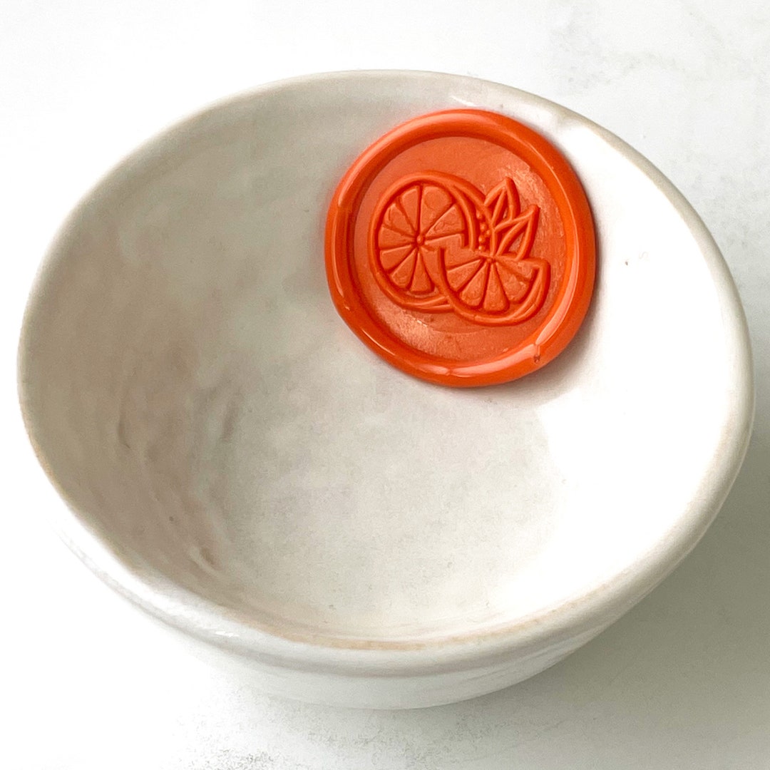 Citrus Wax Seal / Adhesive Wax Seals / Animal Wax Seal / Wedding ...