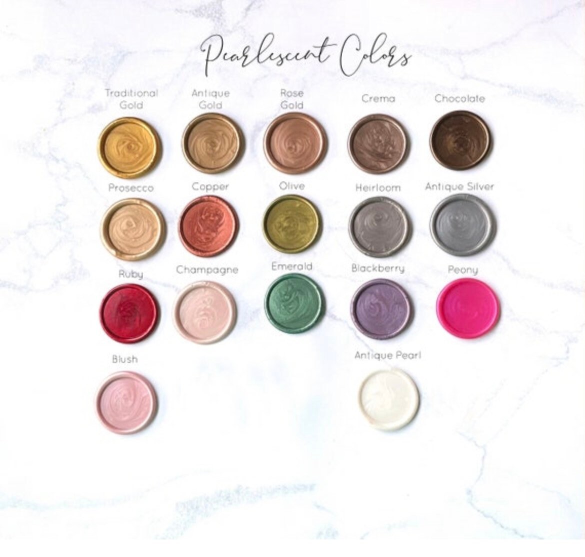 Poppy Wax Seal / Adhesive Wax Seals / Botanical Wax Seals / | Etsy