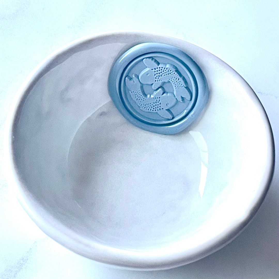 Koi Fish Wax Seal / Adhesive Wax Seals / Animal Wax Seal / Wedding ...