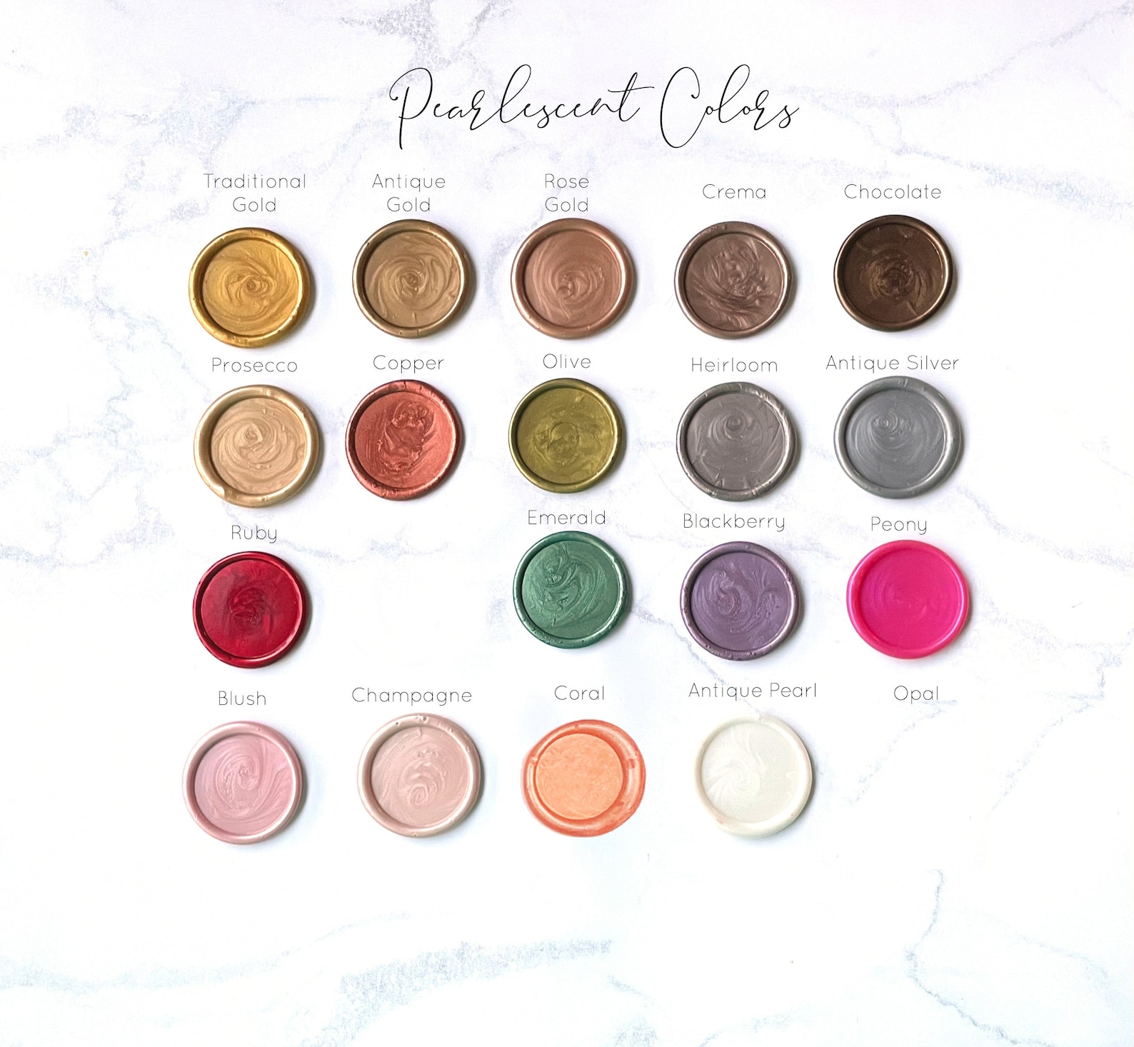 Rainbow Wax Seal / Adhesive Wax Seals / Botanical Wax Seals / - Etsy