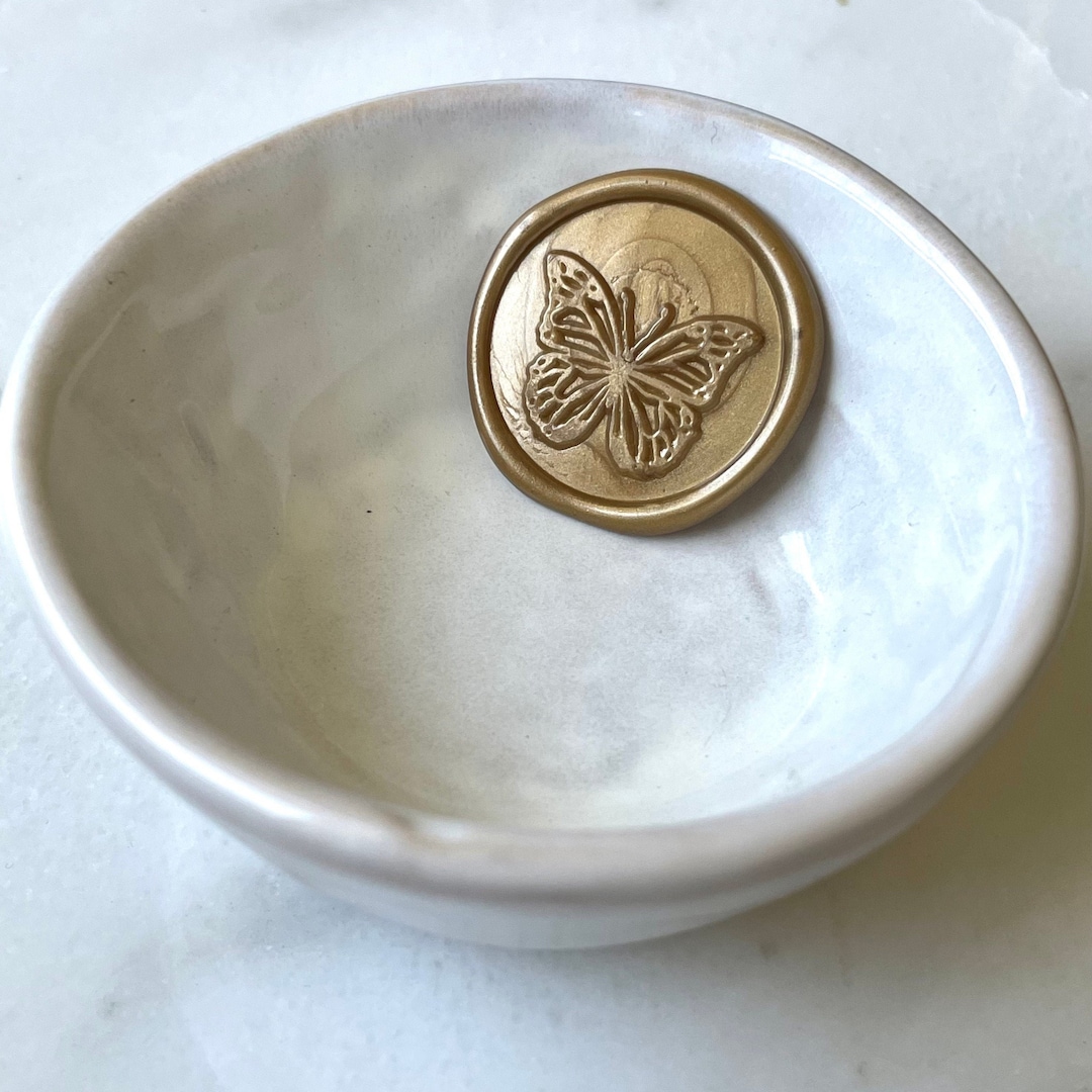 Butterfly Wax Seals / Adhesive Wax Seals / Wedding Invitation Seals ...