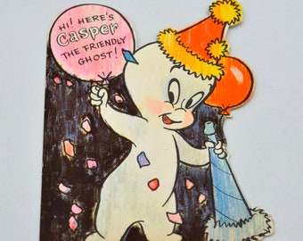 Casper the Friendly Ghost Card - Etsy