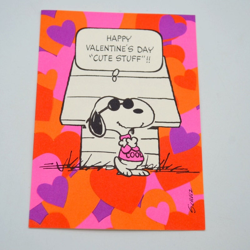 Snoopy Valentine - Etsy