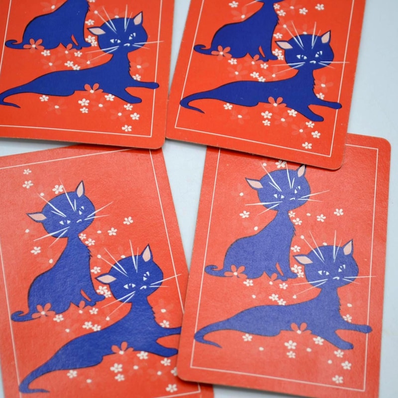 Blue Playing Cards Swap - Etsy