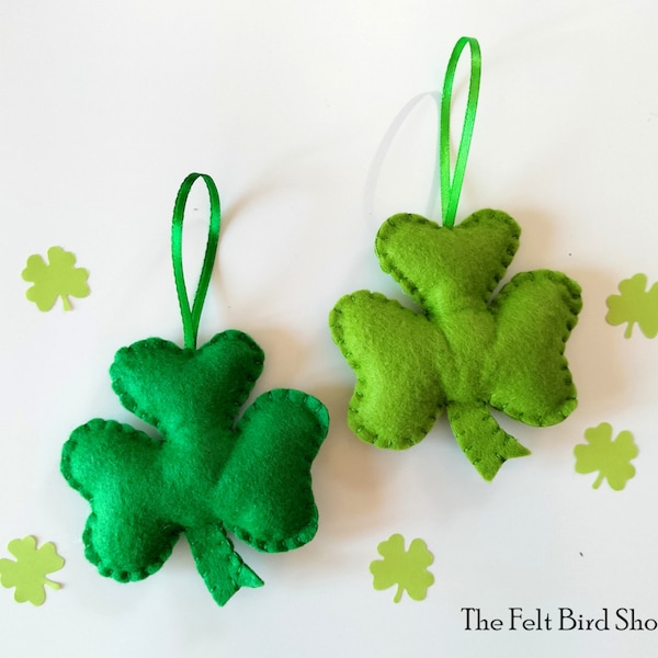 Shamrock Ornaments - Etsy