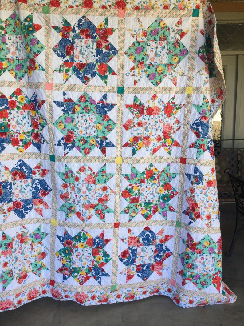 Handmade Quilt Pioneer Woman - Etsy