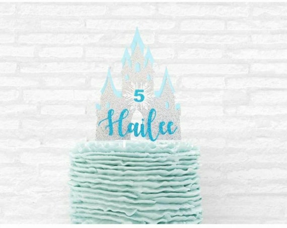 Frozen Castle Cake Topper
