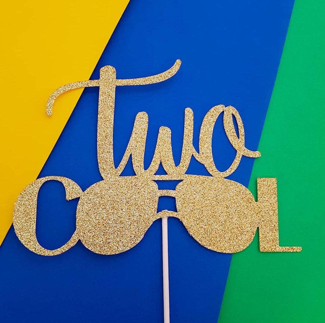 Two Cool Cake Topper Two Cake Topper Two Cool Birthday Two | Etsy