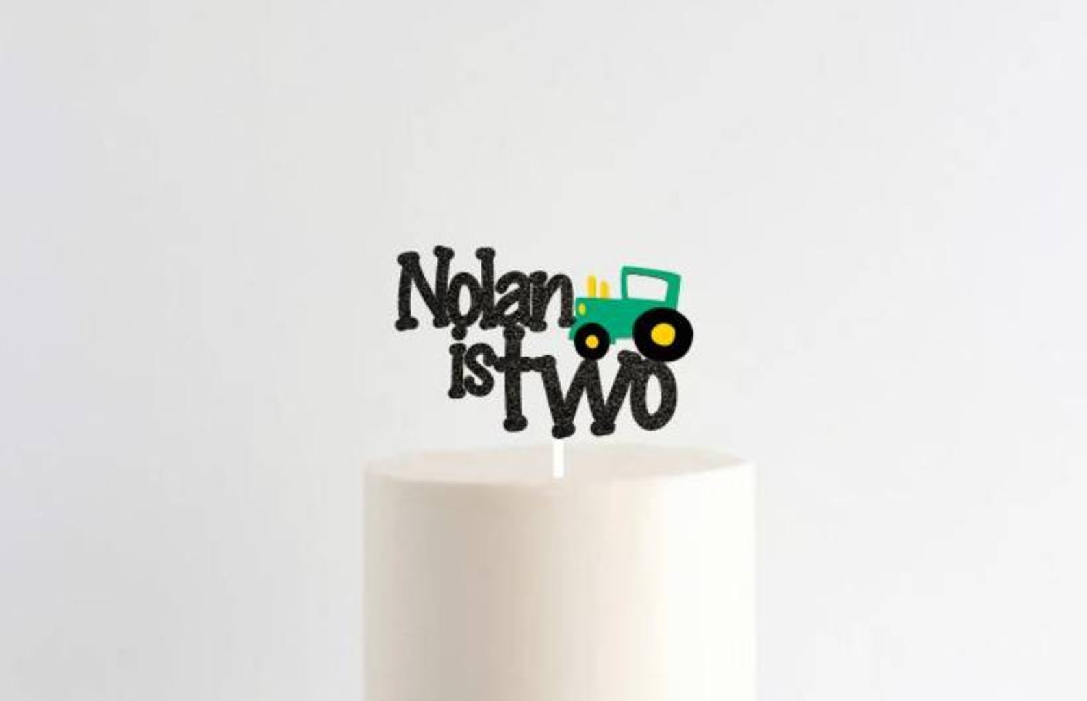 Tractor Cake Topper Tractor Topper Custom Tractor Cake - Etsy