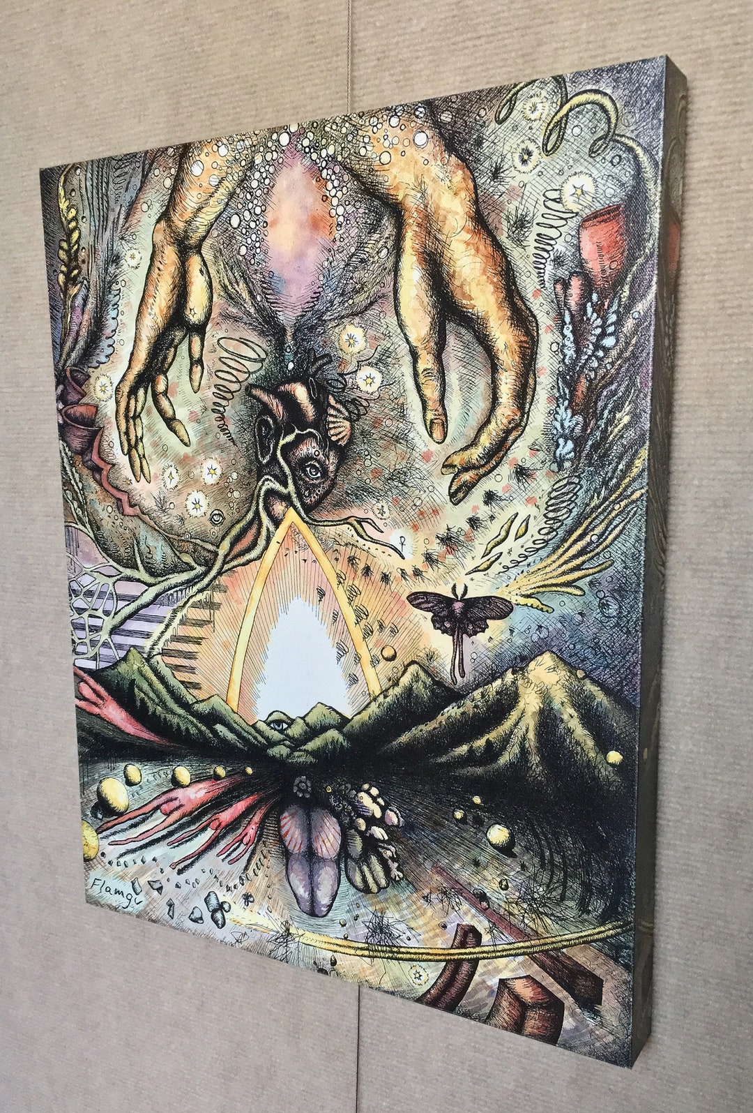 Meraki Limited Edition Canvas Giclee - Etsy