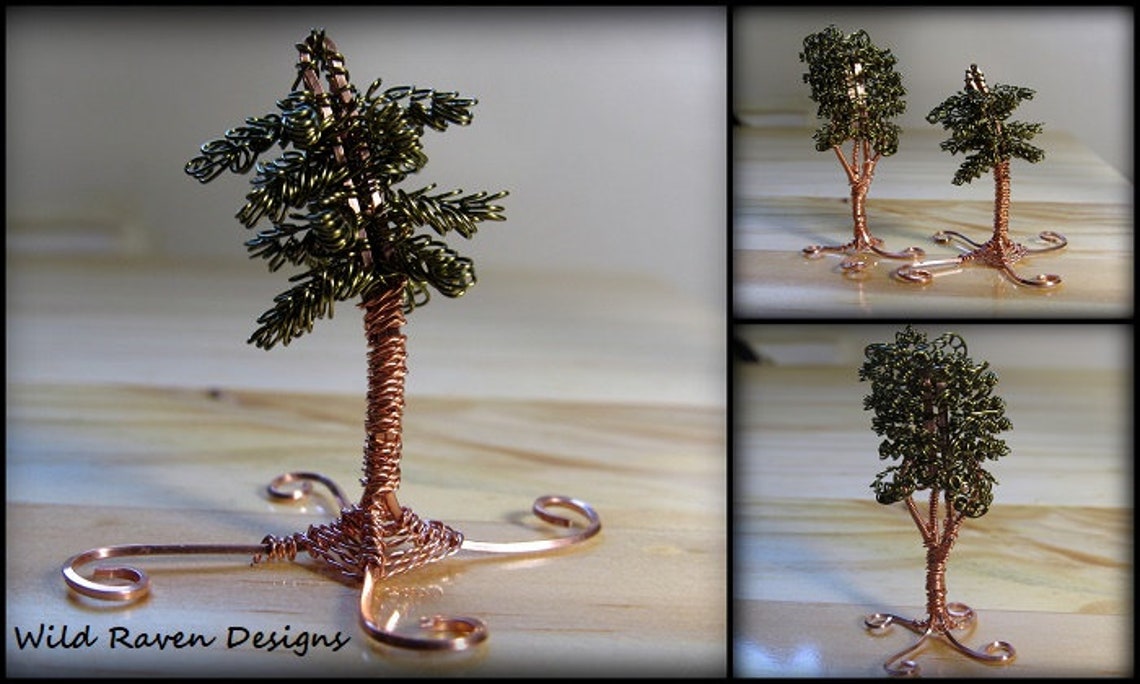 Three Wire Woven Trees Tutorial, Palm Trees and Cottonwood, Only Trees ...