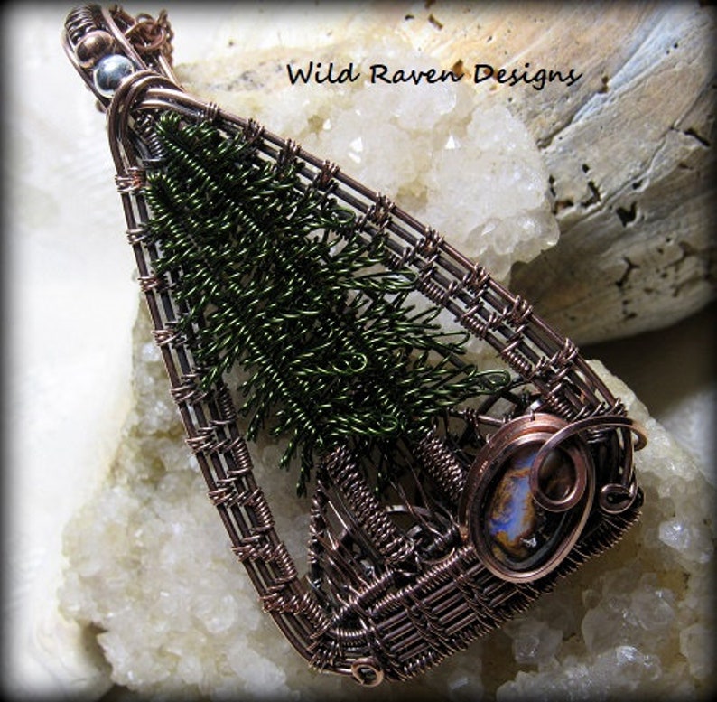 Evergreen Pine Trees Expanded Tutorial for Embellishments | Etsy