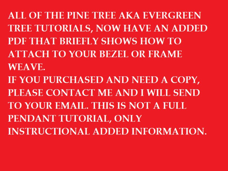 Rustic Wire Weave Pine Tree Tutorial Tree Tutorial Only - Etsy