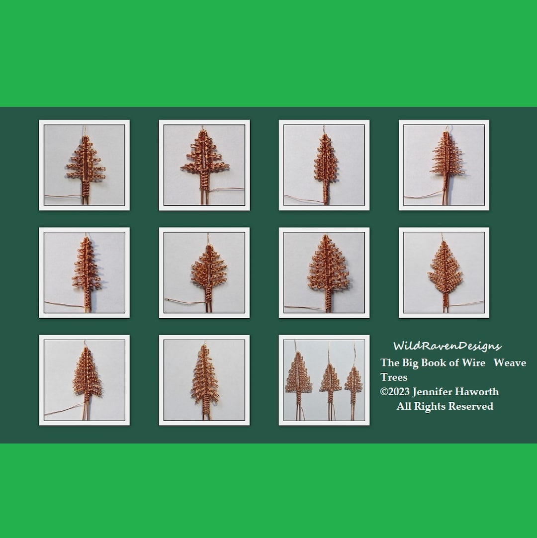 The Big Book of Wire Weave Trees Tutorials and Projects~5 PDF Files - Etsy