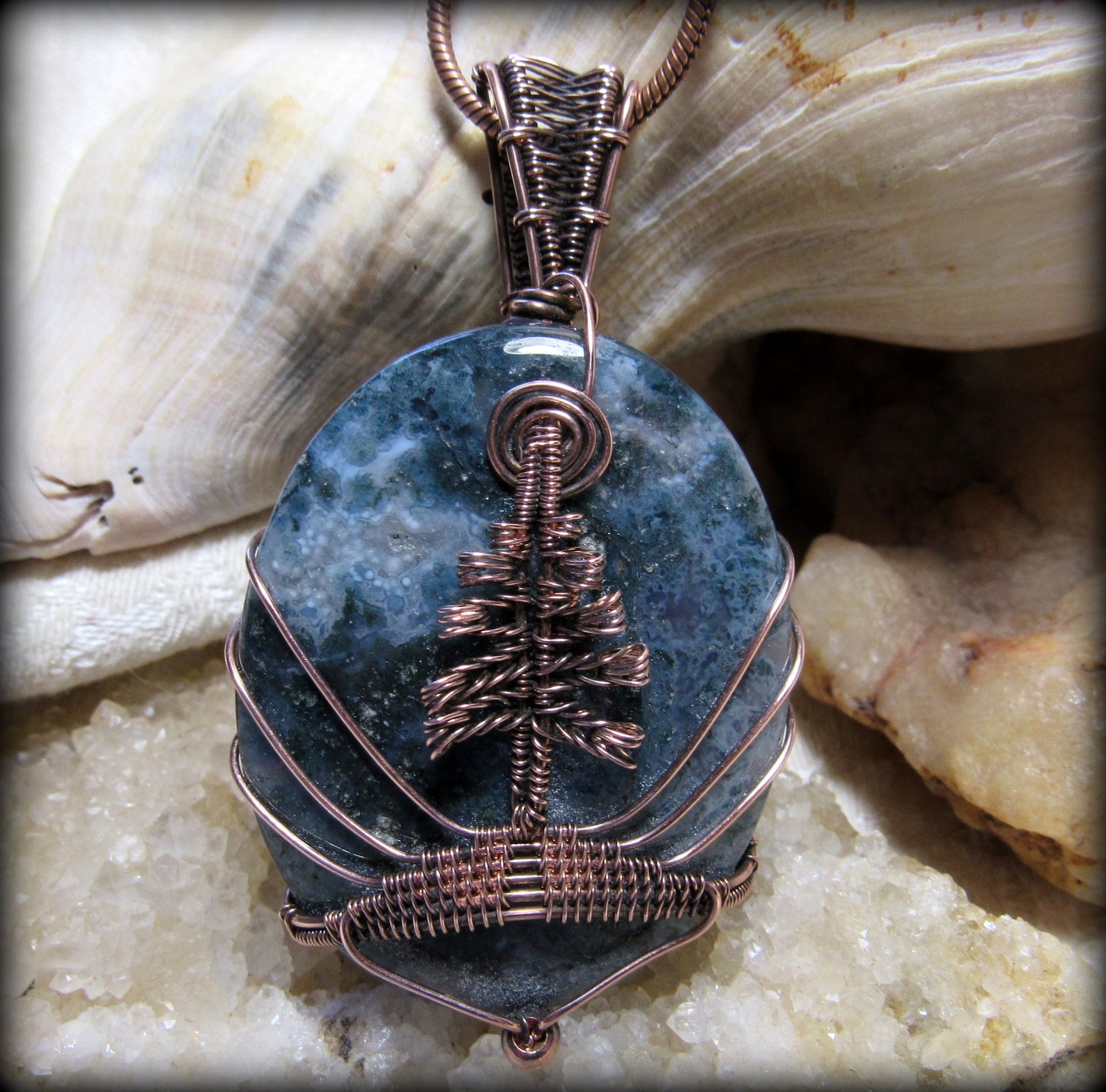 Solitude Wire Weave Pendant Tutorial - Etsy