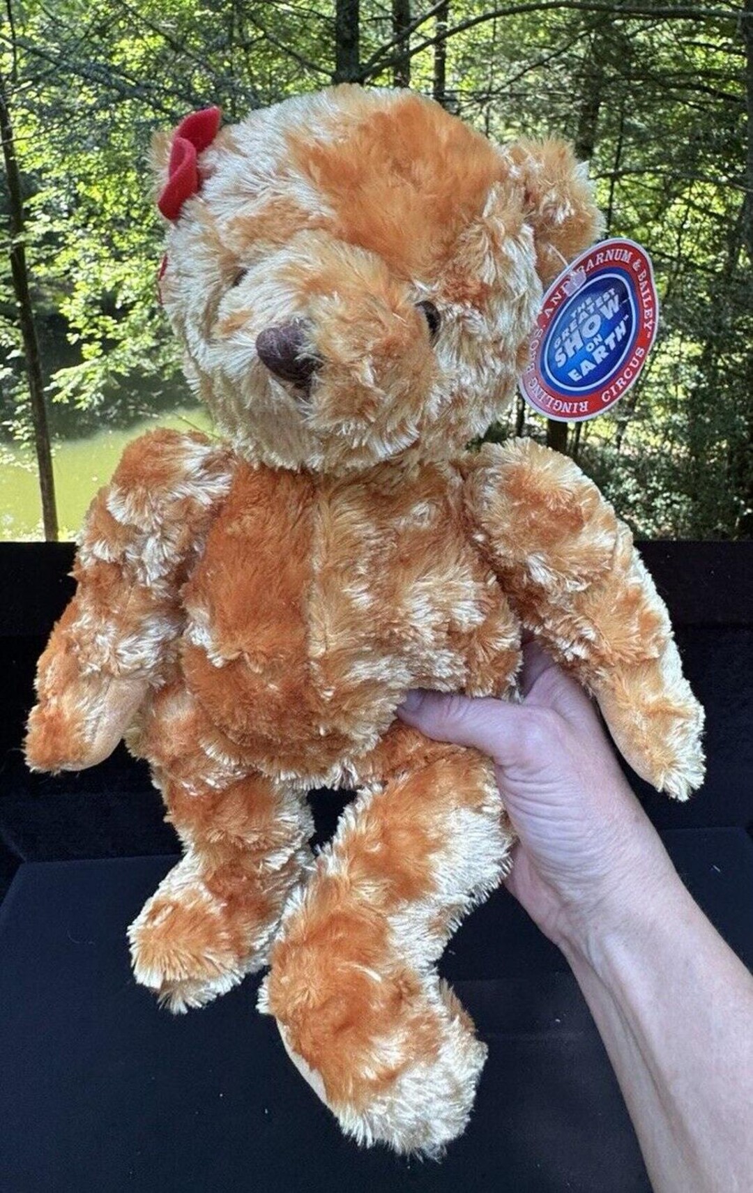 12" GREATEST SHOW on Earth CIRCUS Teddy Bear Stuffed Animal Plush Toy ...