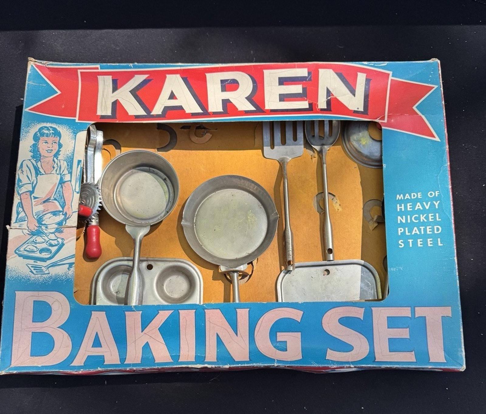 VTG 1950’s KAREN Steel Baking Set #191 Made in Canada by PAX - Etsy
