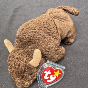 Roam the Bison Buffalo TY Beanie Babies 1998 Collectible Excellent - Etsy