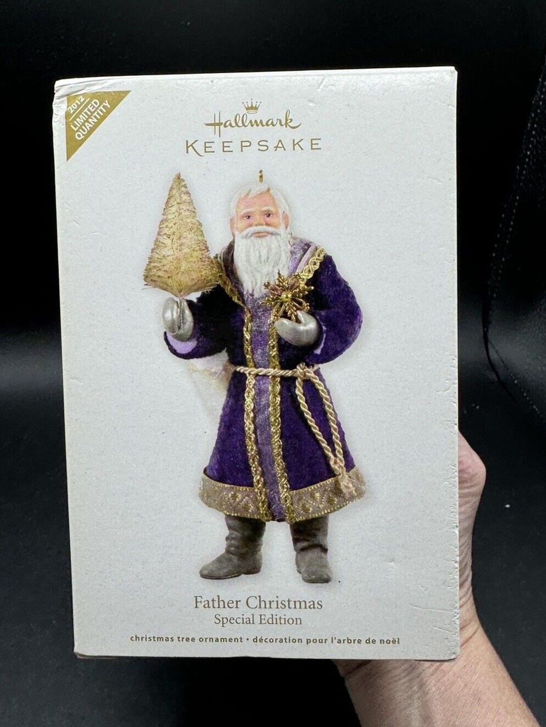 Hallmark Keepsake Ornament Father Christmas Limited Quantity New in Box ...