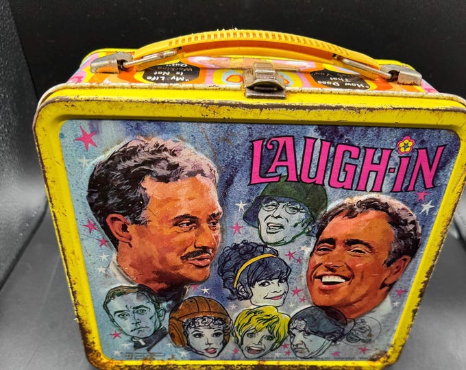 Vintage 1960’s U.S.A Comedy TV Show " LAUGH-IN " Lunch Box No Thermos ...