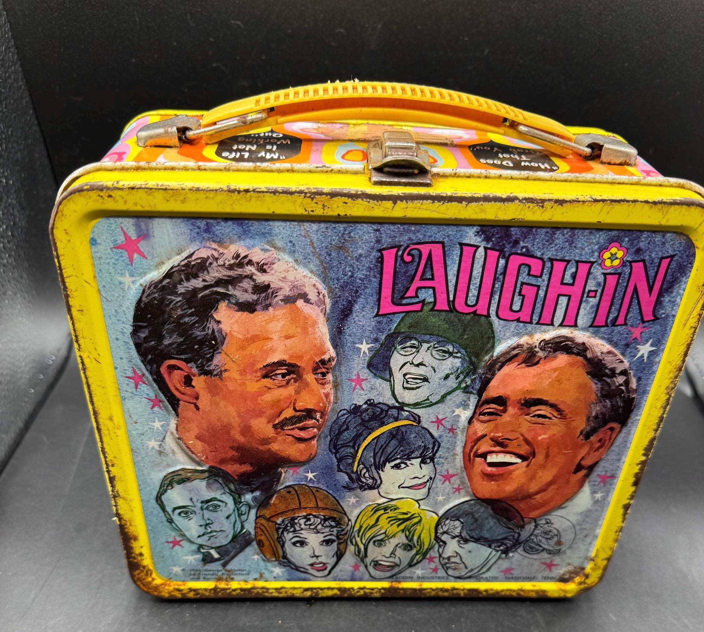 Vintage 1960’s U.S.A Comedy TV Show " LAUGH-IN " Lunch Box No Thermos ...