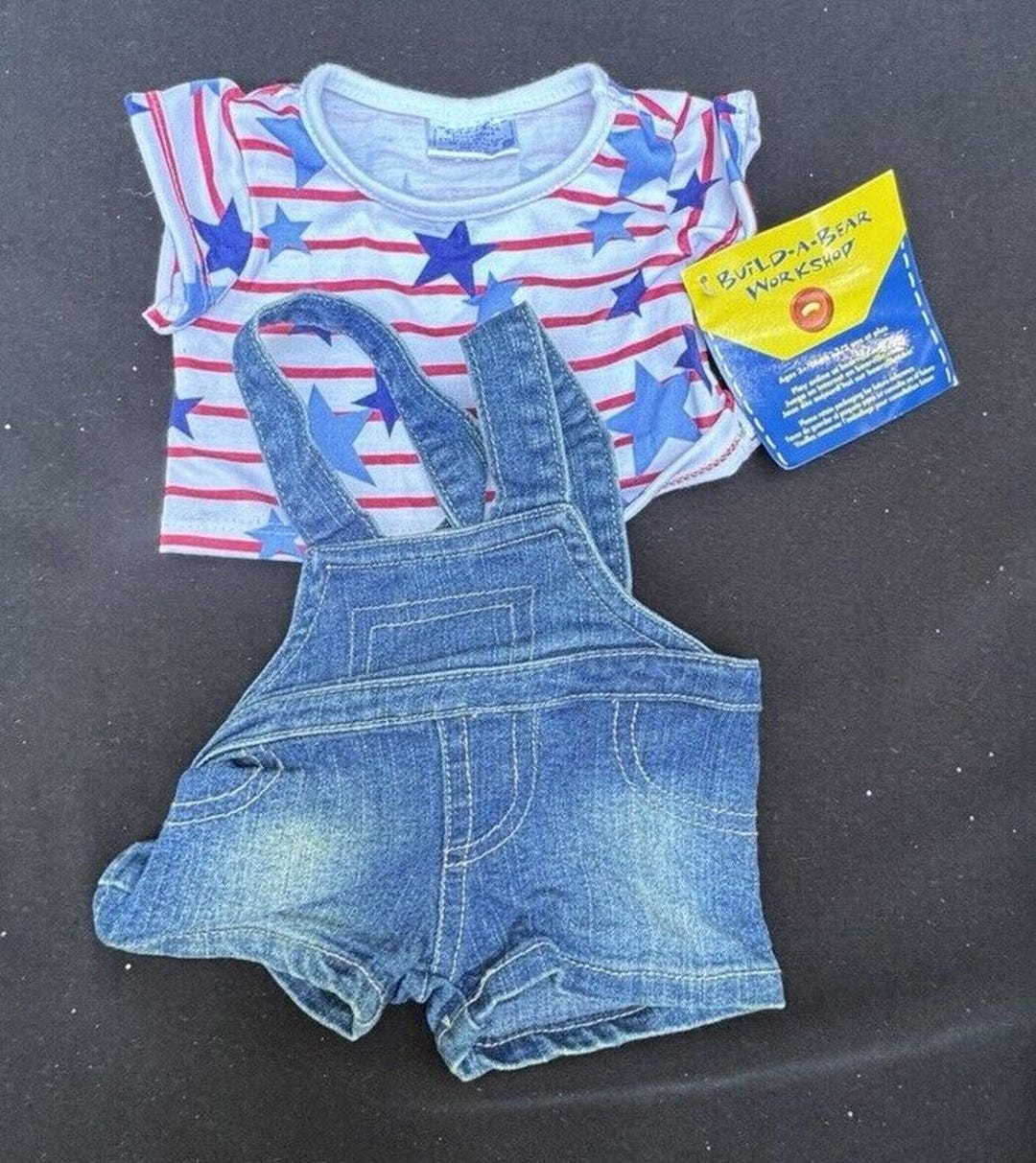 Build a Bear Minions Despicable Me Minion Blue Denim Overalls & New ...