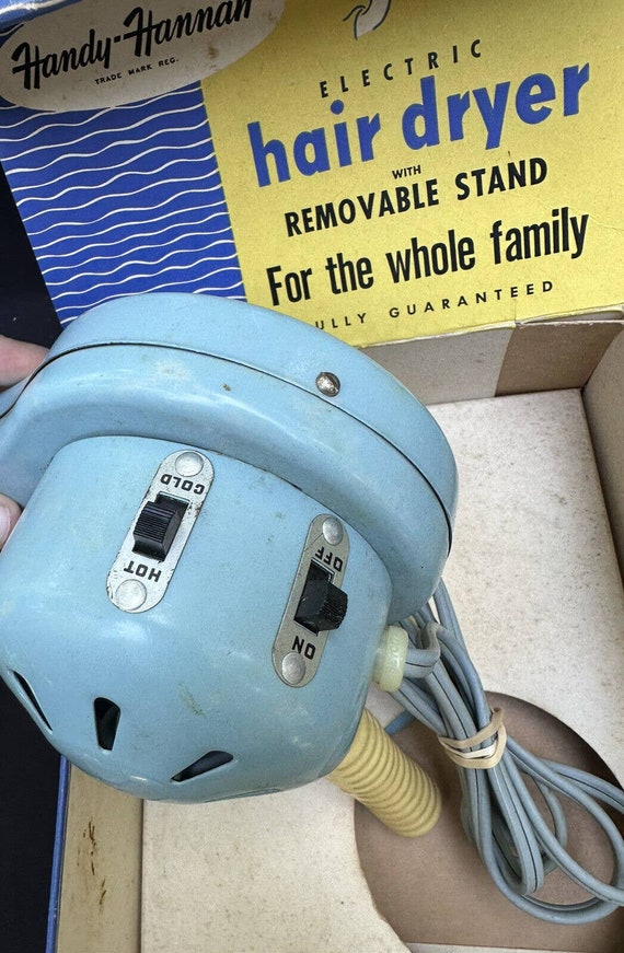 Vintage Handy Hannah Hair Dryer 695 Handheld W/ Stand… - Gem