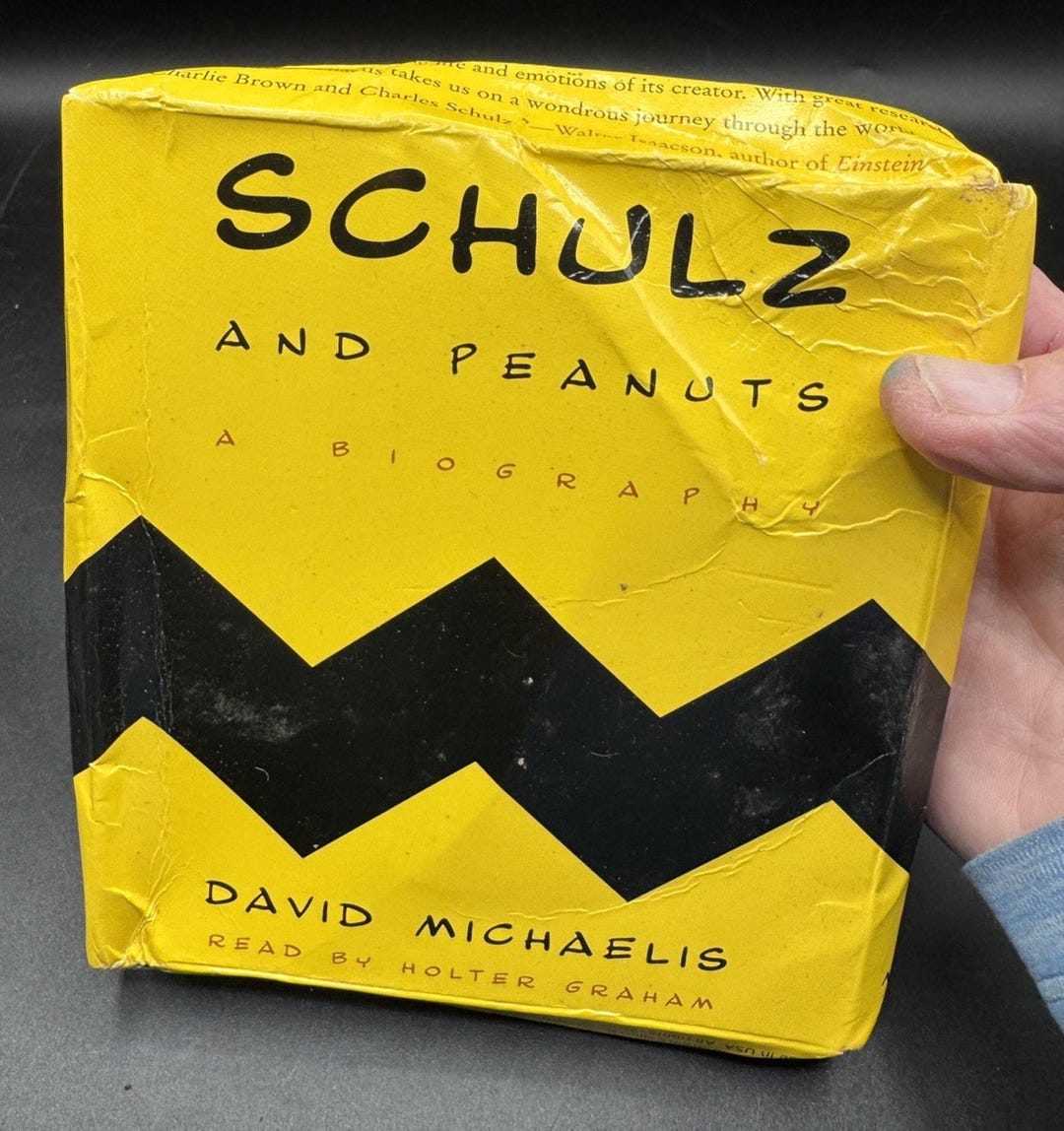Schulz and Peanuts A Biography by David Michaelis Audio Book on 10 Cds NEW! - Etsy