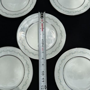 5 Holyoke Bone China by Oxford Div of Lenox White Daisies 8” Salad ...