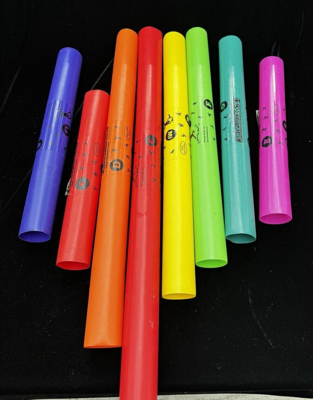 Boomwhackers 8-note C Major Diatonic Scale Set Teacher Supply Wacky ...