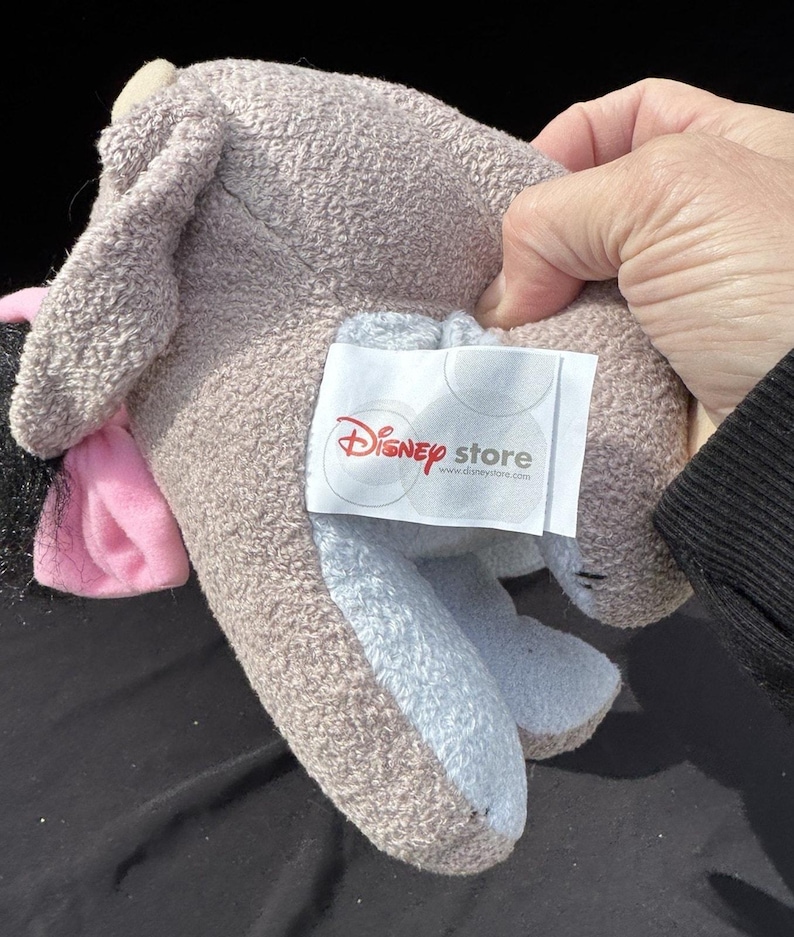 New Disney Store Eeyore Gray Book of Pooh Plush Toy 12" RARE ...