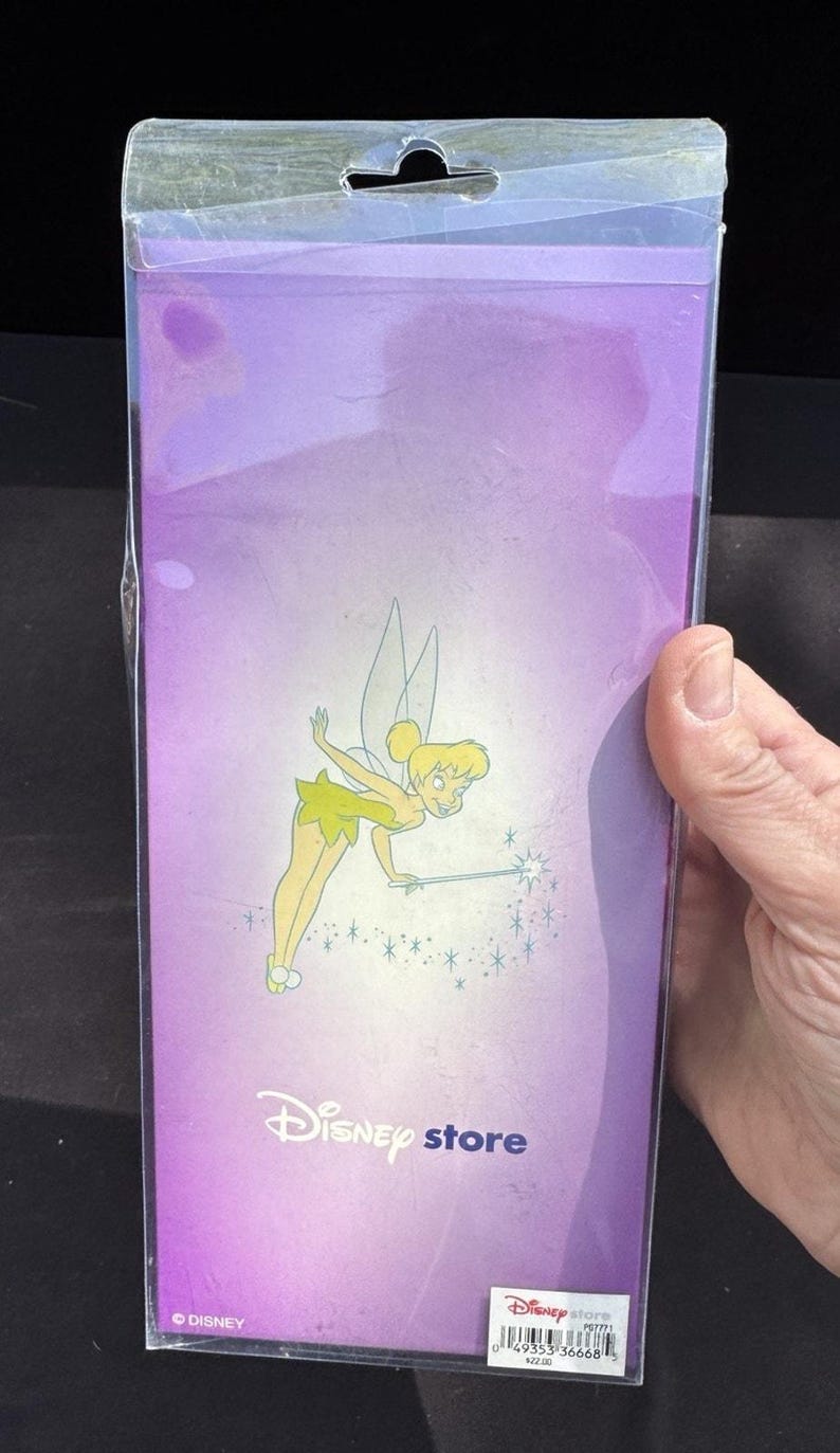 Rare 1990 Disney Store Exclusive Tinkerbell Watch Interchangeable Bands ...