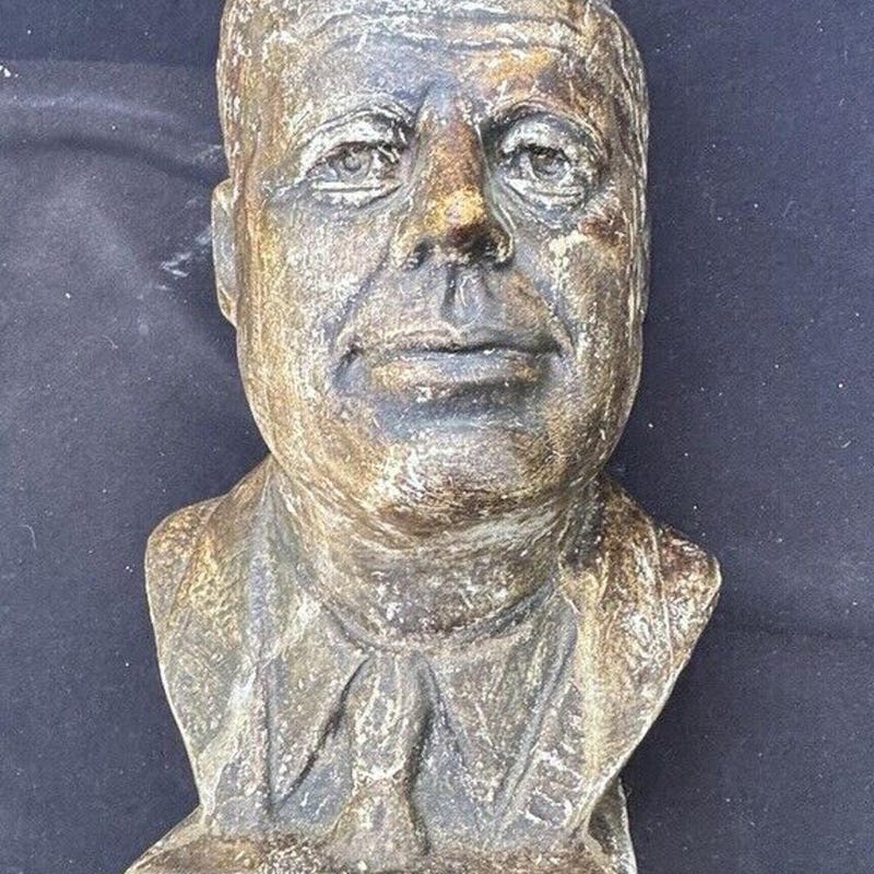 Chalkware Bust - Etsy