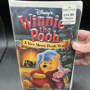 Winnie the Pooh - A Very Merry Pooh Year (VHS, 2002) Brand New Sealed ...