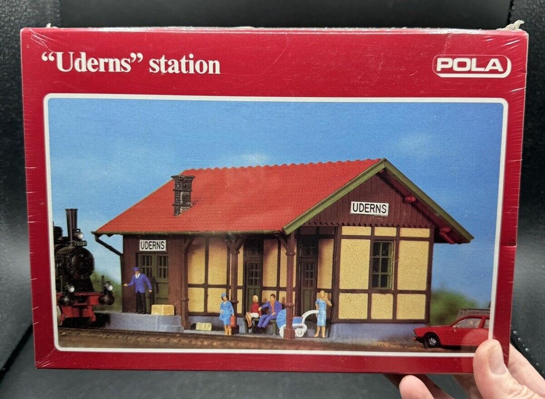 Pola 803 Uderns Station Building Kit HO Scale New Old Stock Sealed West ...