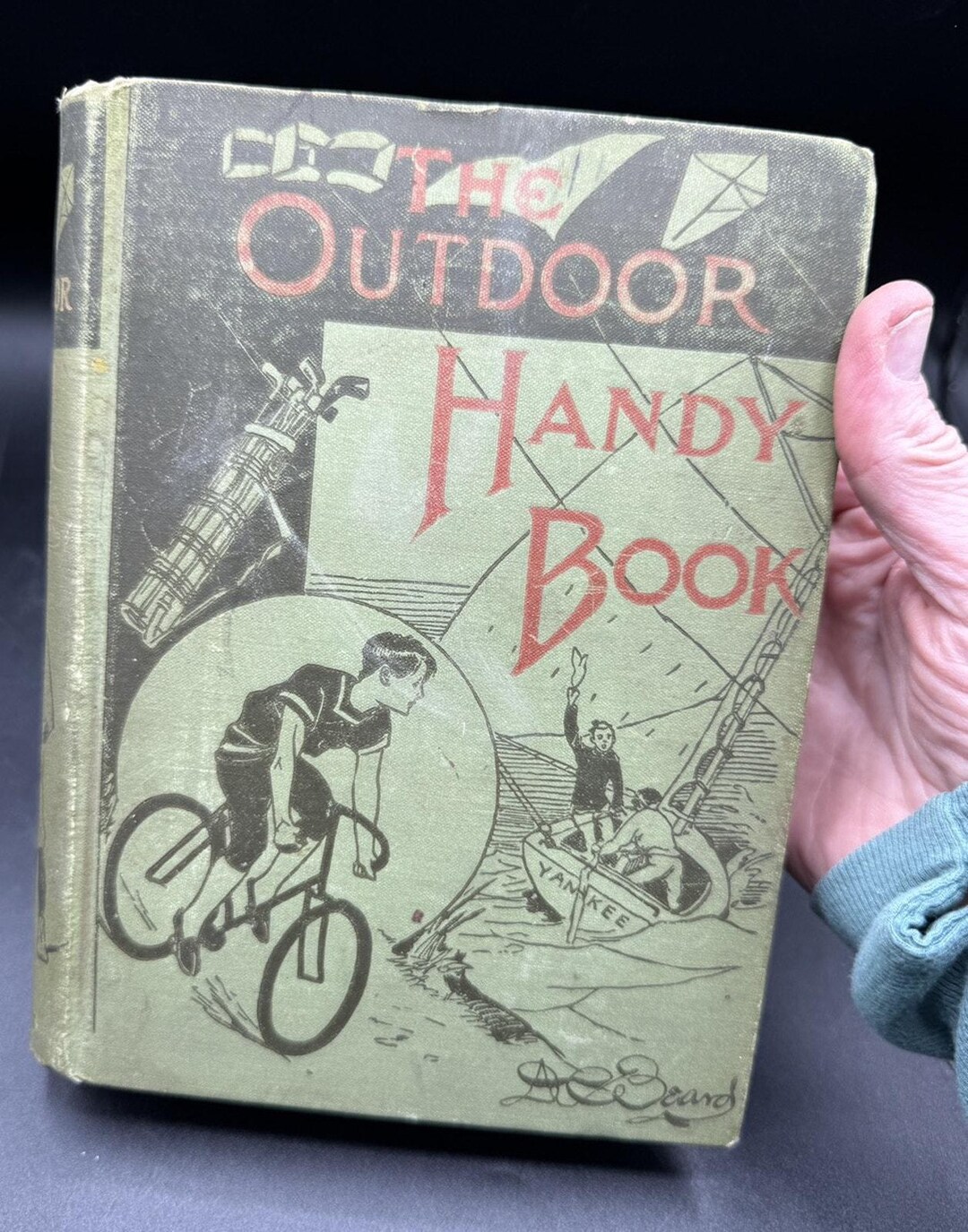 RARE the Outdoor Handy Book by Boy Scout Daniel Carter Beard ORIGINAL ...