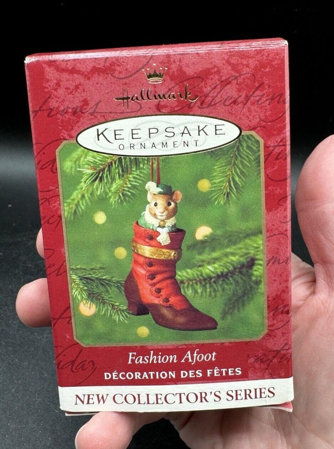 Hallmark Keepsake 2000 Fashion A Foot Ornament First in A Series Mint ...