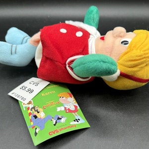 New 1999 CVS Stuffins 8" Plush Karen Doll FROSTY the SNOWMAN Stuffed ...