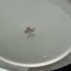 7 Holyoke Bone China by Oxford Div of Lenox White Daisies 11” Dinner ...