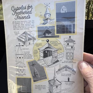 May 1940 Guide for Constructing Decorative Miniature Cupolas Article ...