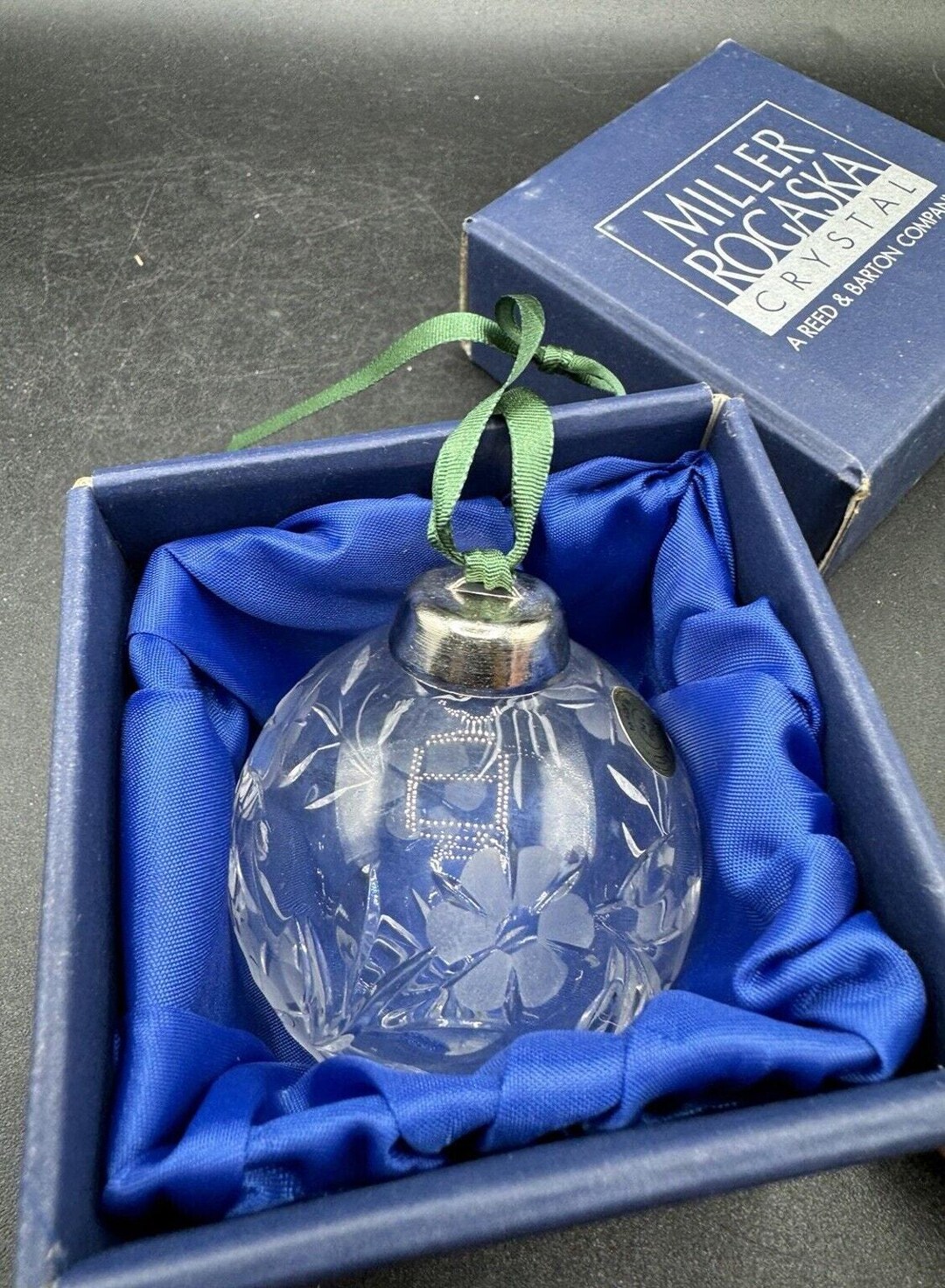 New Miller Rogaska Crystal Ornament Country Garden Ornamentfull Lead ...