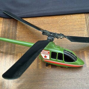 Vintage 1990’s Zoom Copter Air Flying Sky Helicopter Army Green Used - Etsy