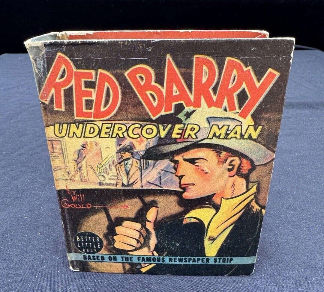 Red Barry Undercover Man Big Little Book #1426 1939 Very Good Condition ...