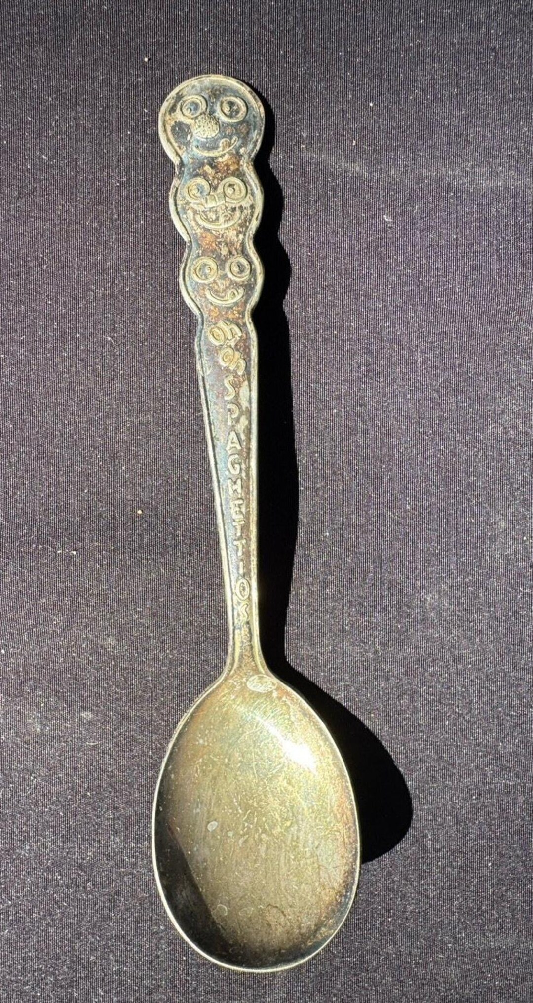 1960's Silver Plate Oh Oh Spaghettios Spoon - Rare Hard to Find Item ...