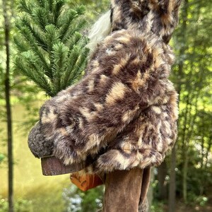 18 Inch Standing Rustic Mountain Santa Holding Christmas Tree - Etsy