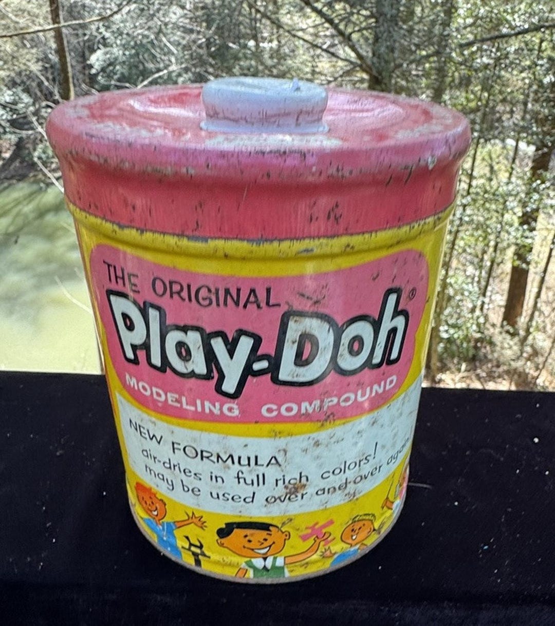 1960’s Vintage Tin Play-doh Empty Container Can 3 Pound -TO7 - Etsy