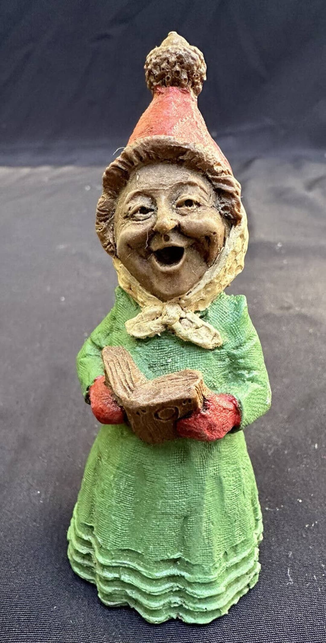 Tom Clark Gnome Figurine Caroler Series "o 1987 Cairn Studio Hand ...