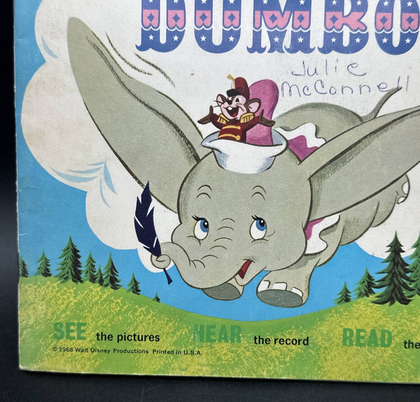 WALT DISNEY'S Story of DUMBO 1968 Vinyl 33rpm 7-single - Etsy