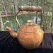 Vtg Tagus R50 Portugal Copper Coffee Tea Pot Kettle Lid 3 Cup Wood ...